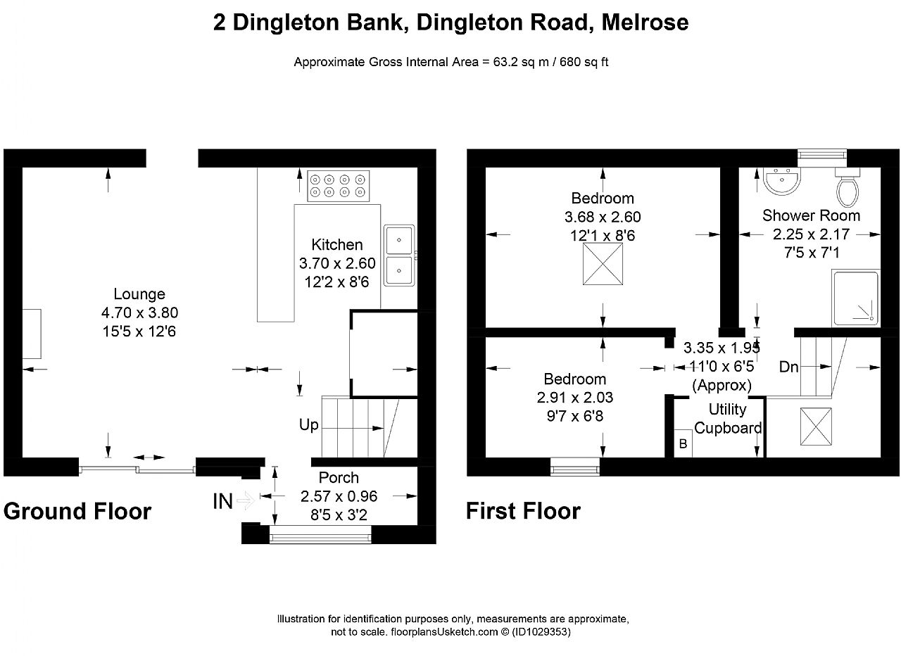 2 Bed Terraced Cottage in Dingleton Road Offers Over £199,950 | 2 ...
